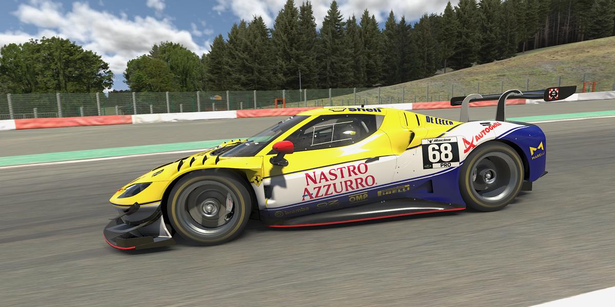 Nastro Azzurro Ferrari F296 by Erik Bolwerk - Trading Paints
