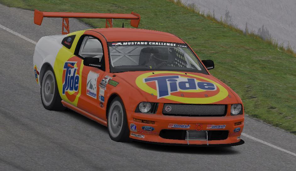 Tide Mustang by Andy Trupiano - Trading Paints