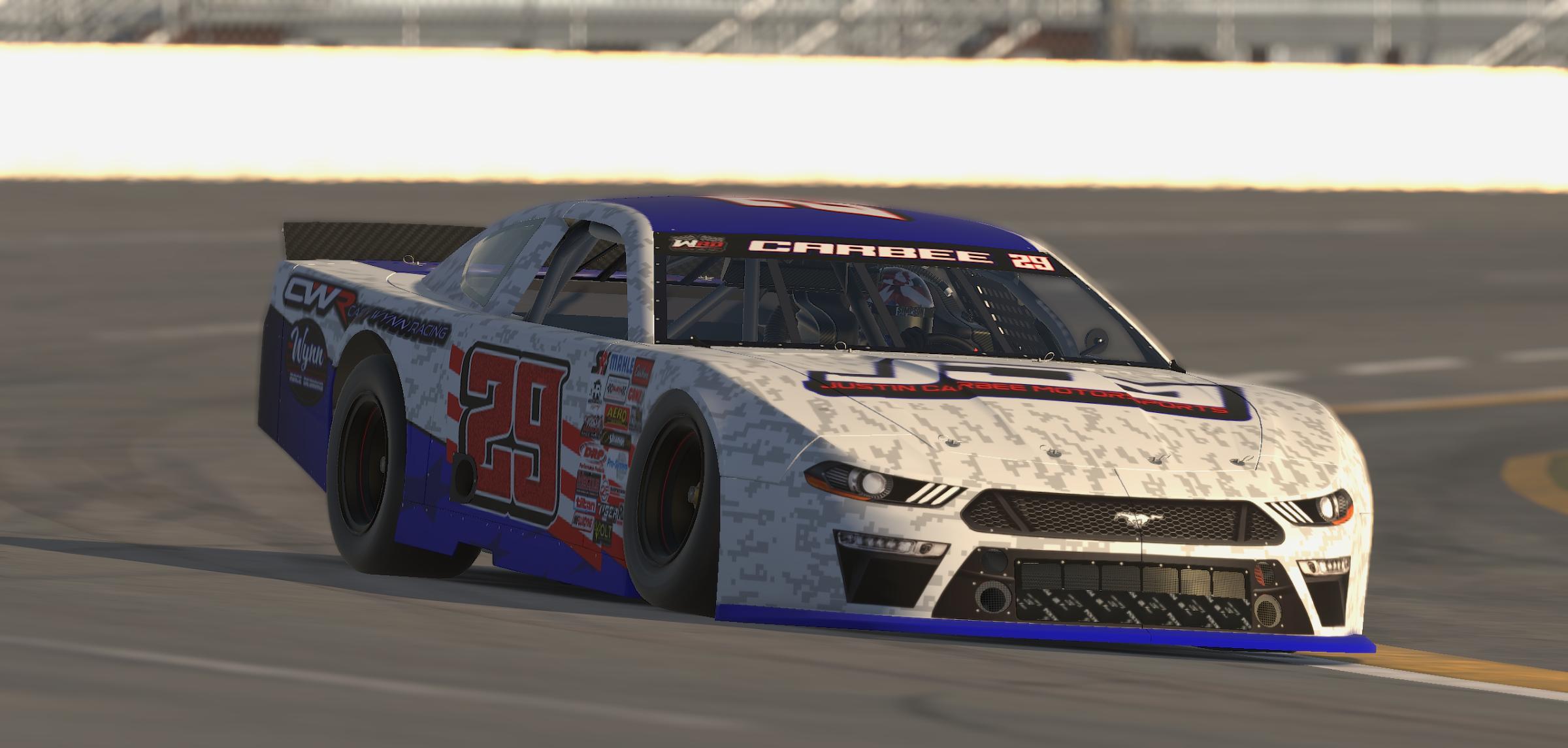 Carbee Mustang by Casey Wynn - Trading Paints