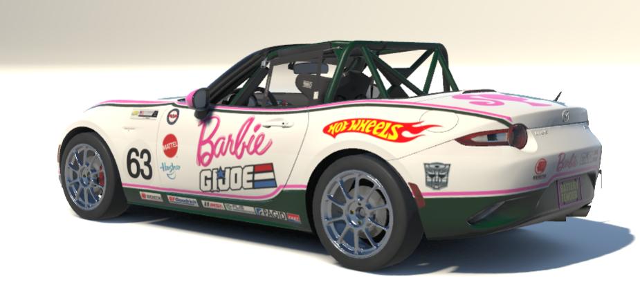 Barbie / G.I. Joe - MX-5 by John Rubino - Trading Paints