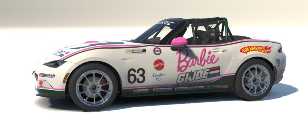 Barbie / G.I. Joe - MX-5 by John Rubino - Trading Paints