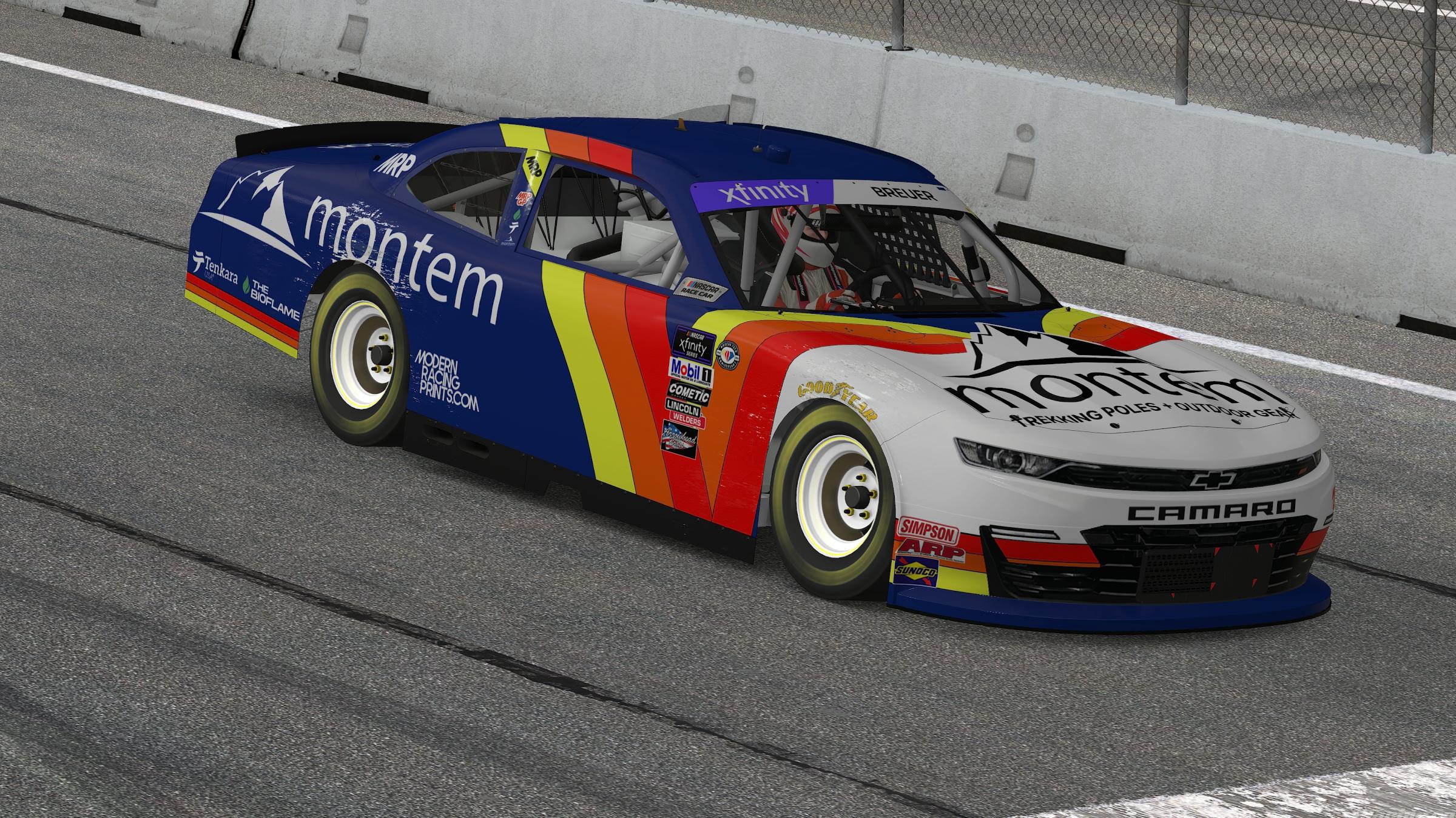 Montem Outdoor Gear XFINITY Chevrolet Camaro (No #) by Matthew Breuer ...