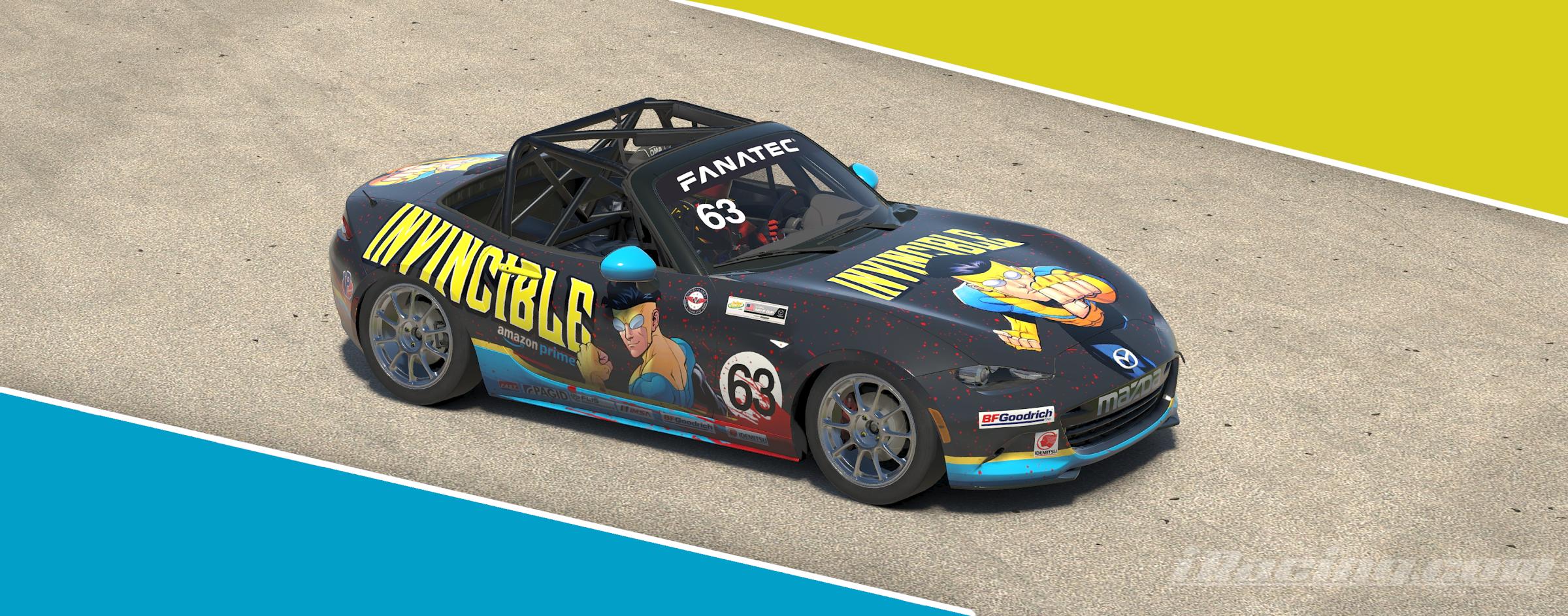 Invincible - MX-5 by John Rubino - Trading Paints