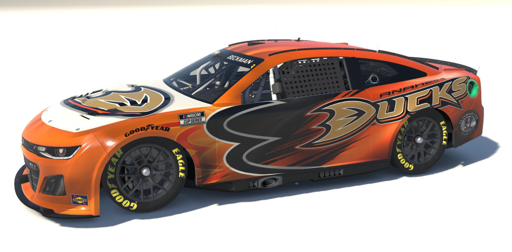 Anaheim Ducks Chevy Next Gen Simstamp by Jason Beckman - Trading Paints