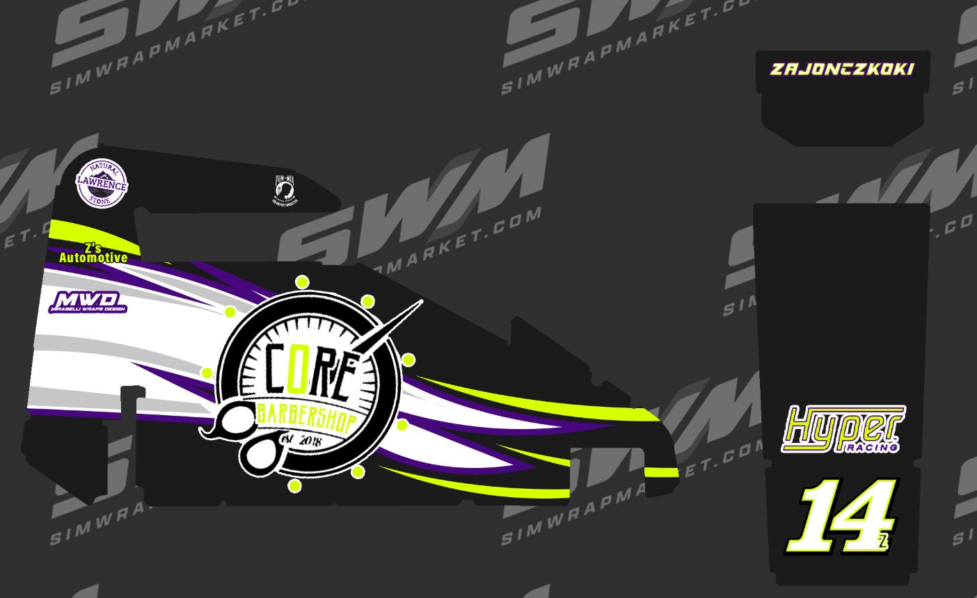 Tony Zajonczoski Dirt Midget by Connor Mirabelli - Trading Paints