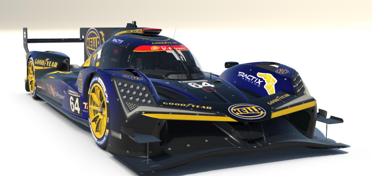 BLUE Hella Goodyear V2 Acura ARX06 GTP by Adam Burhop - Trading Paints