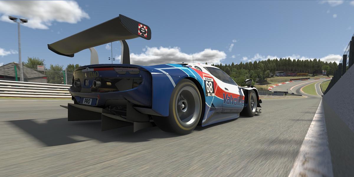 Valvoline Ferrari F296 GT3 by Erik Bolwerk - Trading Paints