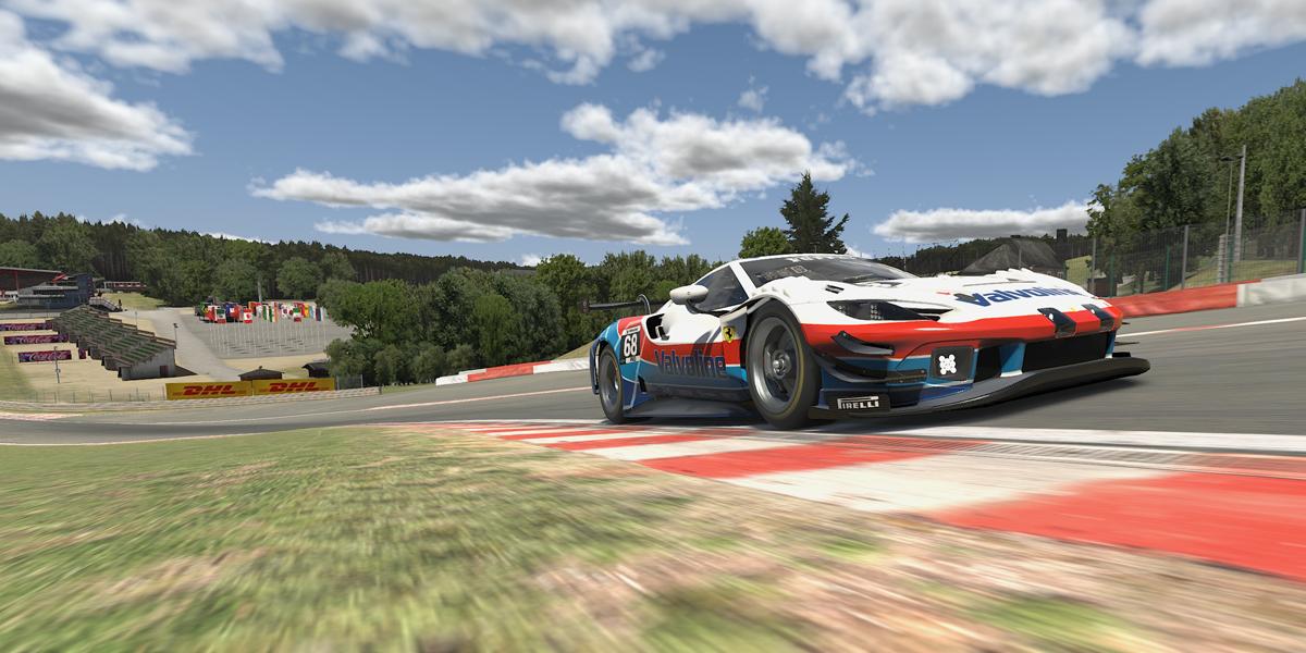 Valvoline Ferrari F296 GT3 by Erik Bolwerk - Trading Paints