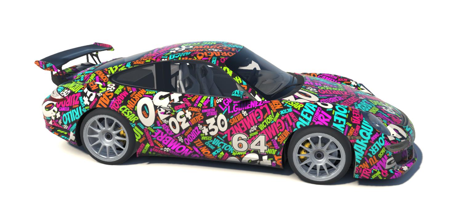 RUF RT 12R C-Spec md30 nube nombres negro by Jesús Arboleya - Trading ...