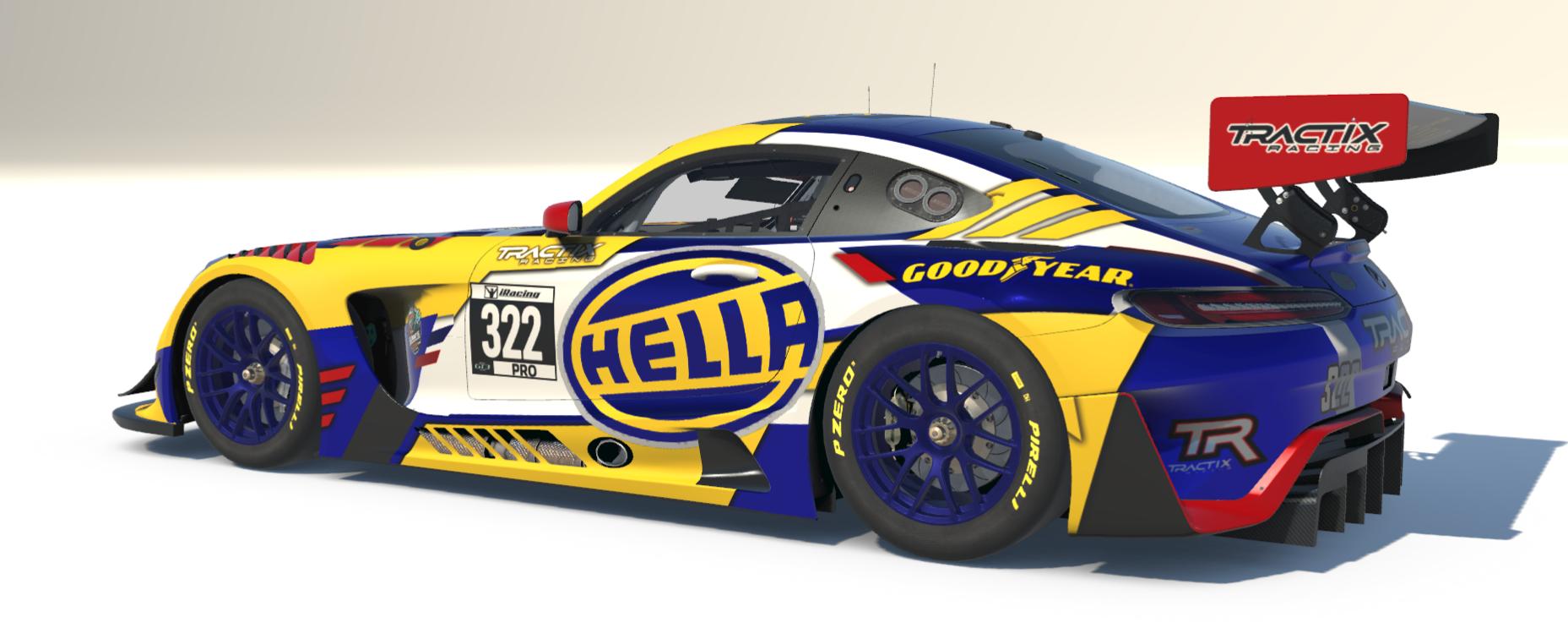 Hella Goodyear AMG GT3 V2 by Adam Burhop - Trading Paints