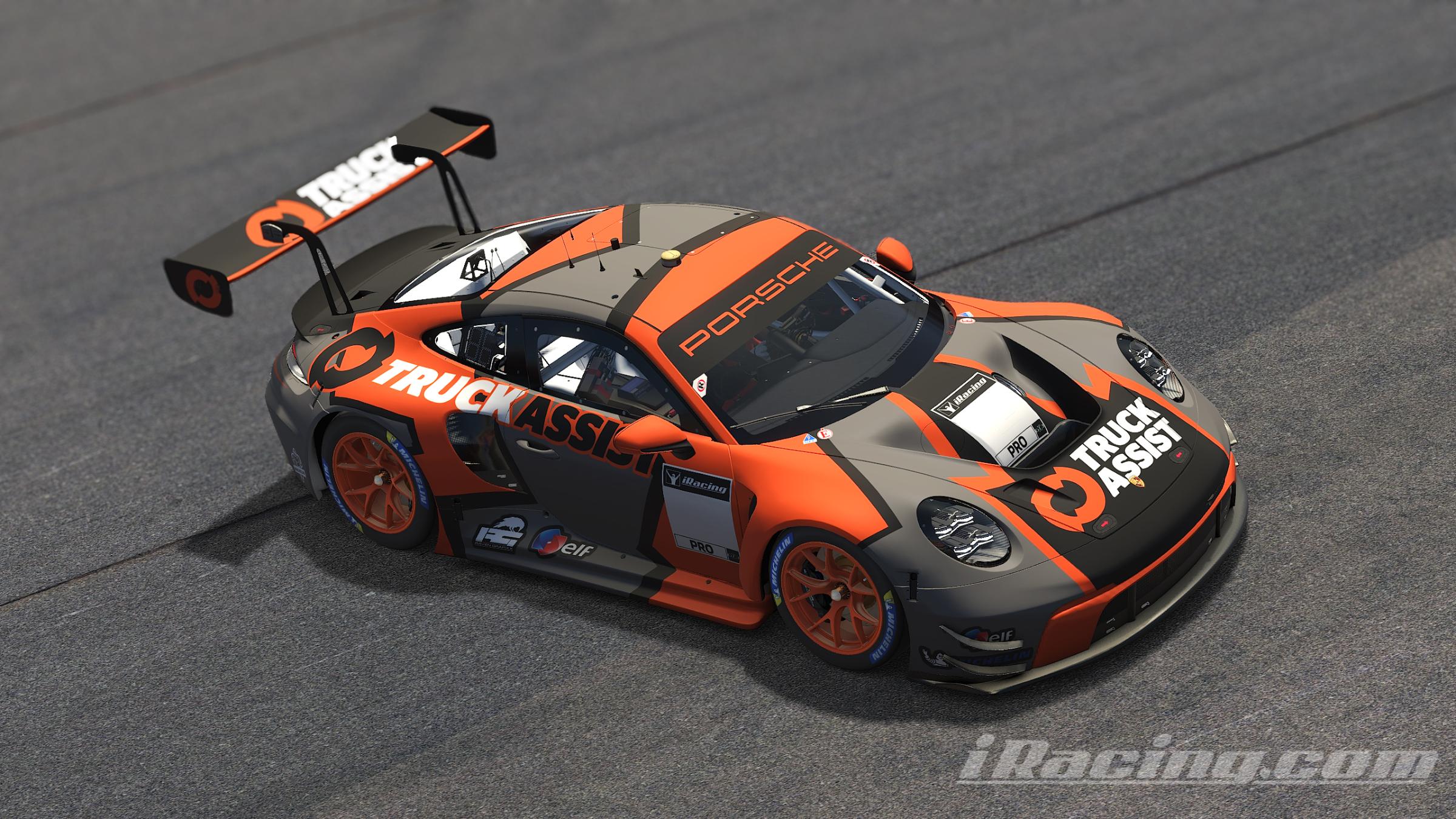 TruckAssist Porsche 992r GT3 v3G 2023 by Doyle Lowrance - Trading Paints