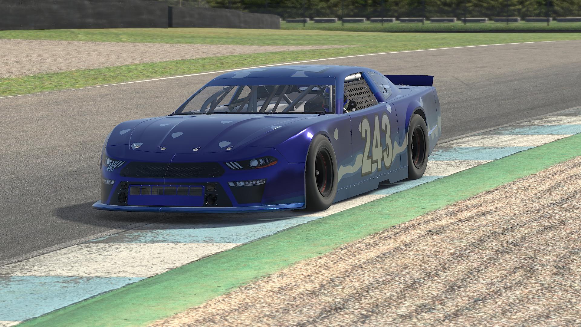 Late Model Stock Thundermelon Blue by Austin Tucker2 - Trading Paints