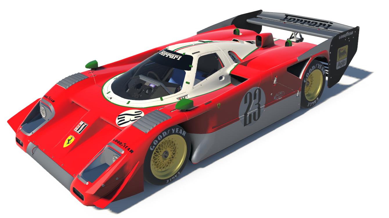 Ferrari GTP (What if?) by John J D. - Trading Paints