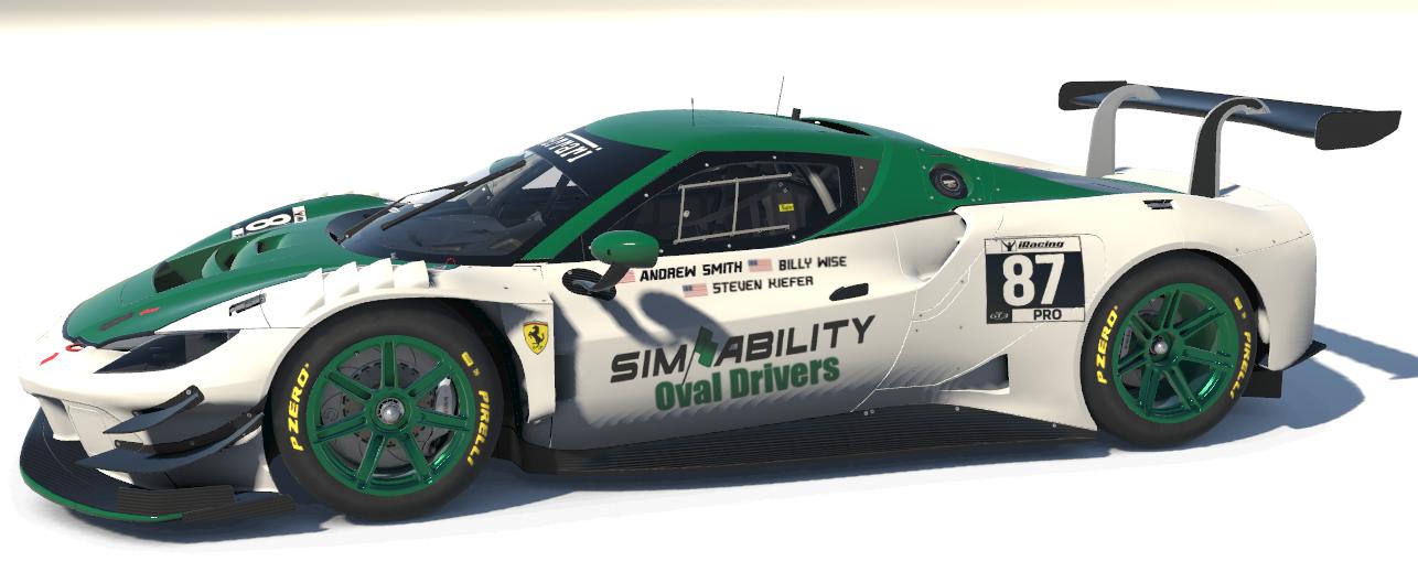 SimAbility Oval Racers by Billy Wise - Trading Paints