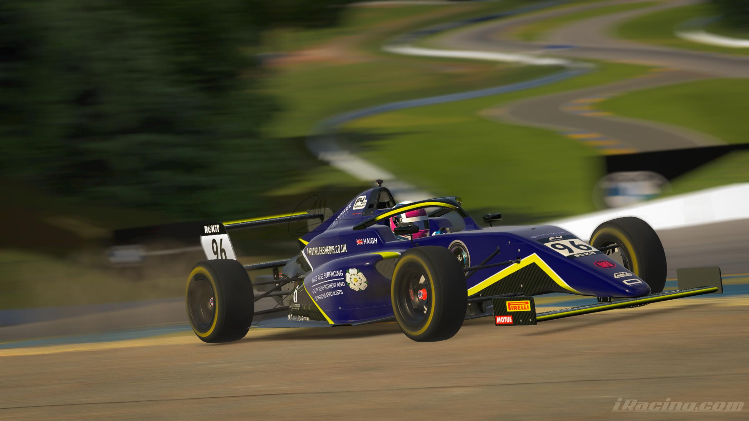 Brandon Haigh FIA F4 Livery by Brandon Haigh2 - Trading Paints