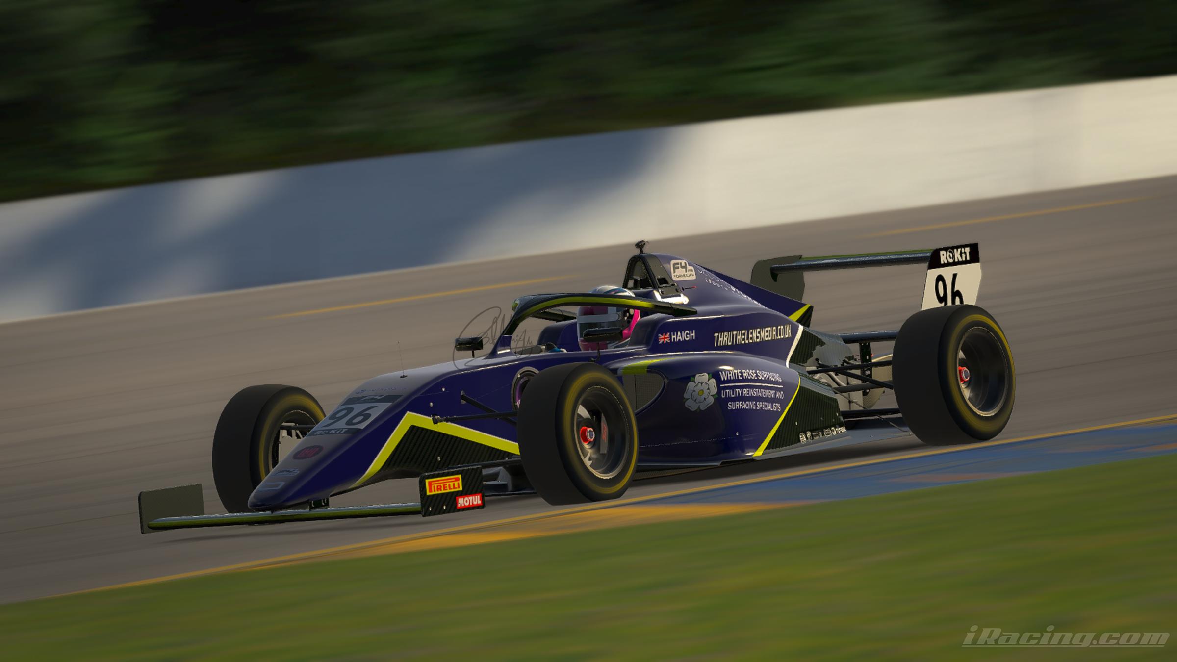 Brandon Haigh FIA F4 Livery by Brandon Haigh2 - Trading Paints