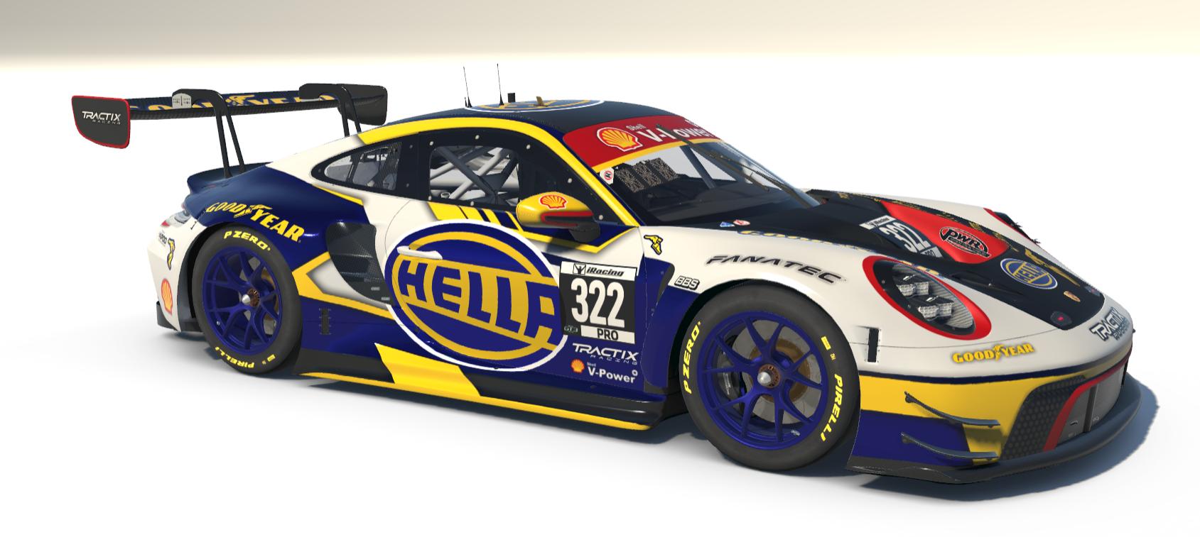 Porsche 992 GT3 R Tractix Racing Hella Goodyear v2 by Adam Burhop ...