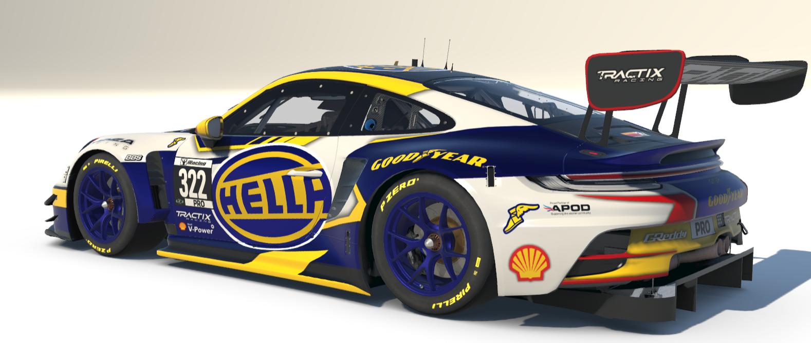 Porsche 992 GT3 R Tractix Racing Hella Goodyear v2 by Adam Burhop ...