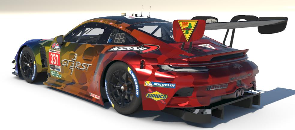 2024 337+RST+AJB Rolex 24 at Daytona Special Flame Paint Scheme ...