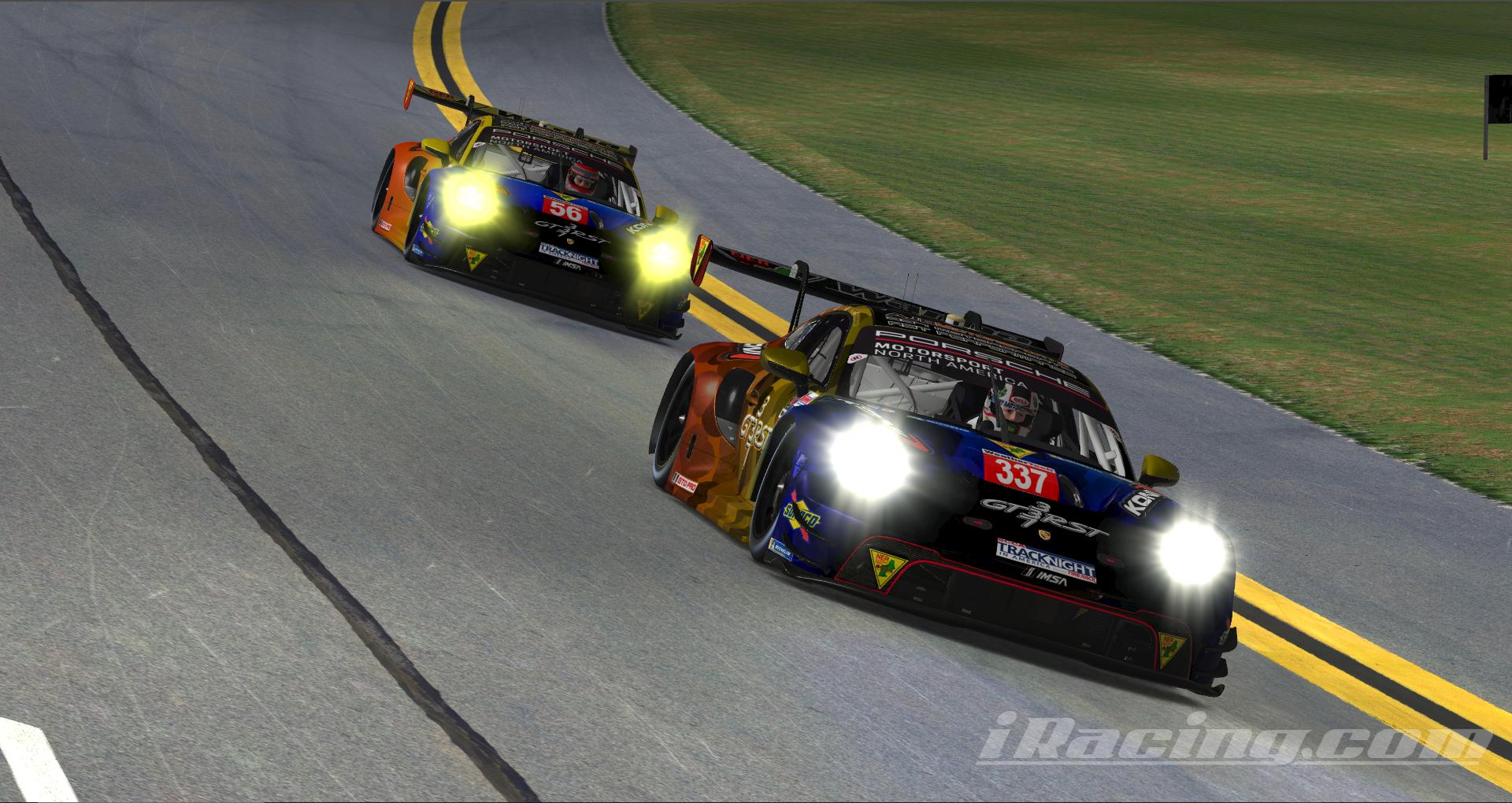 2024 337+RST+AJB Rolex 24 at Daytona Special Flame Paint Scheme ...