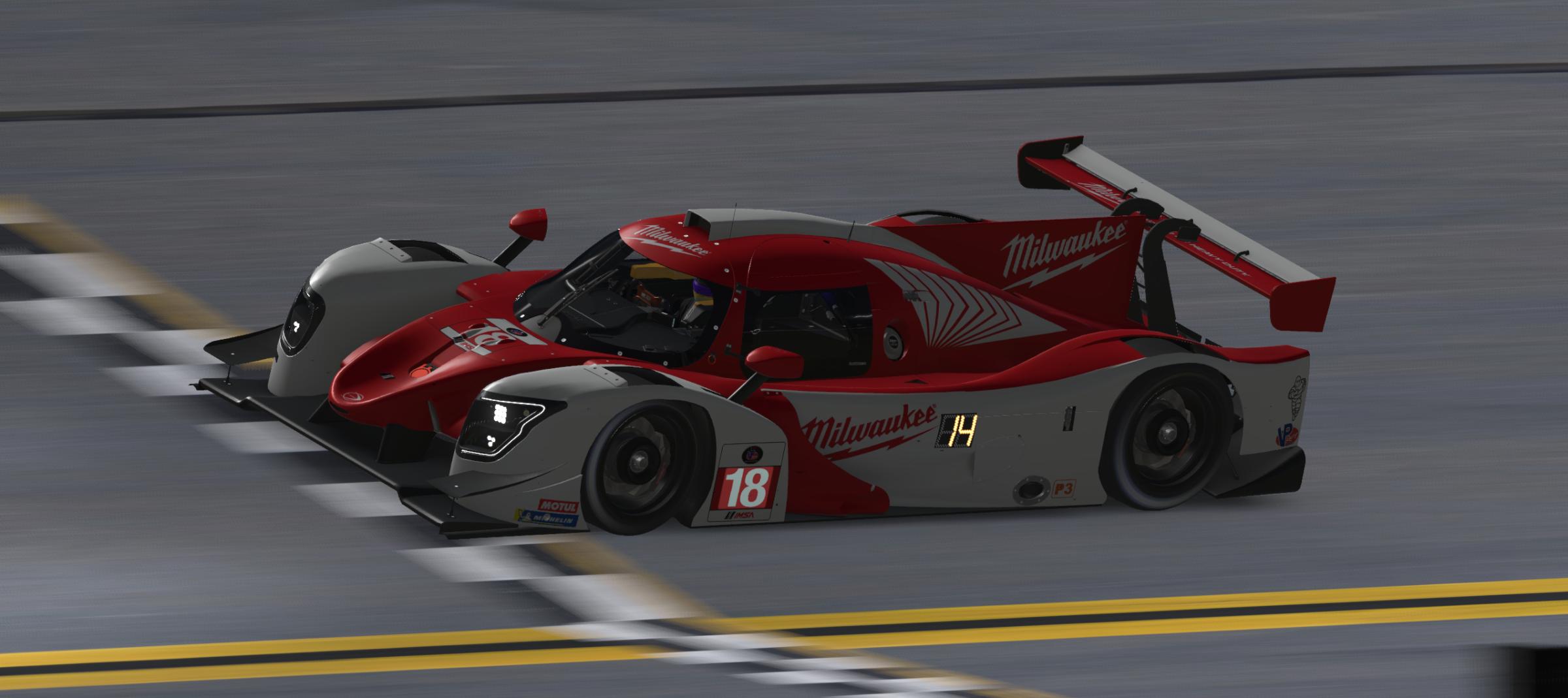 Milwaukee Lmp3 Livery by Jesper Lindman - Trading Paints