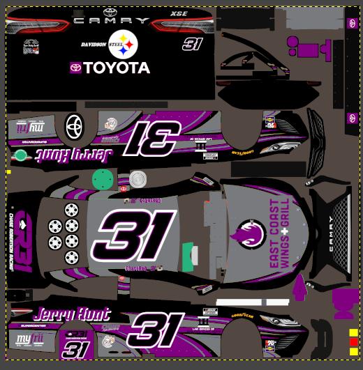 Chase Robertson Gen 6 Camry by Brant Mickel - Trading Paints