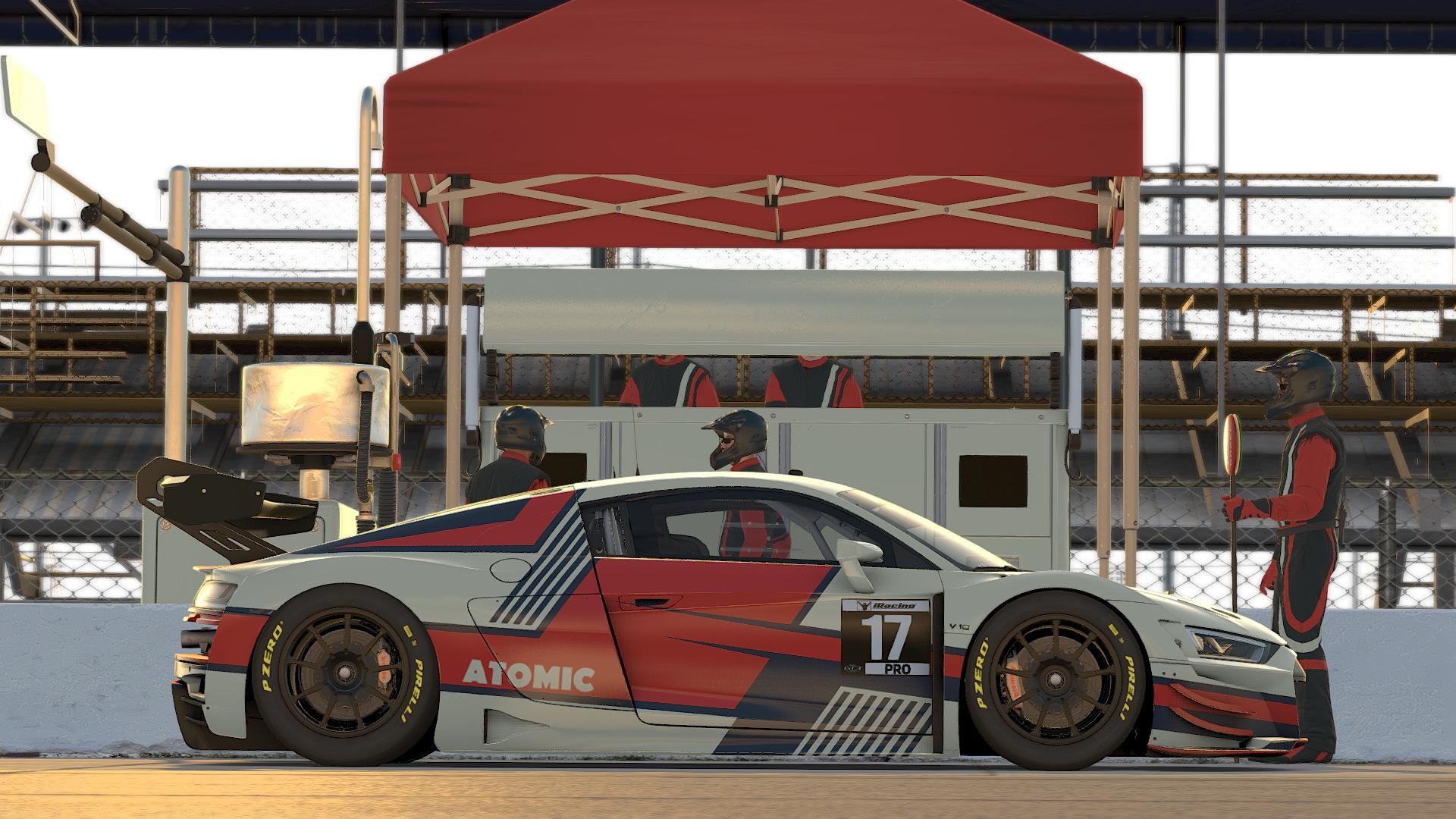 24S1 Atomic Racing GT3 v001 by Robert Ridgway - Trading Paints