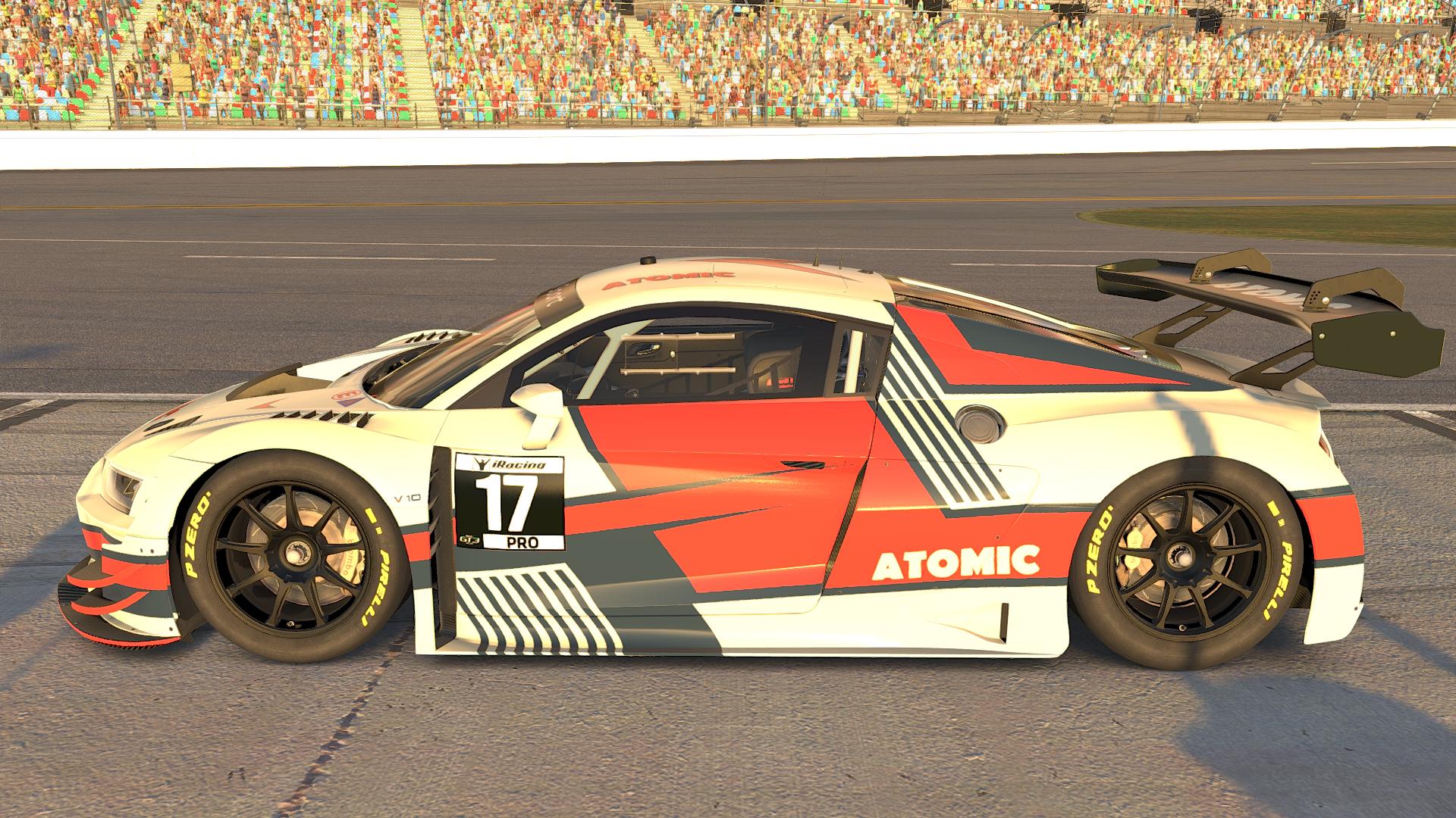 24S1 Atomic Racing GT3 v001 by Robert Ridgway - Trading Paints