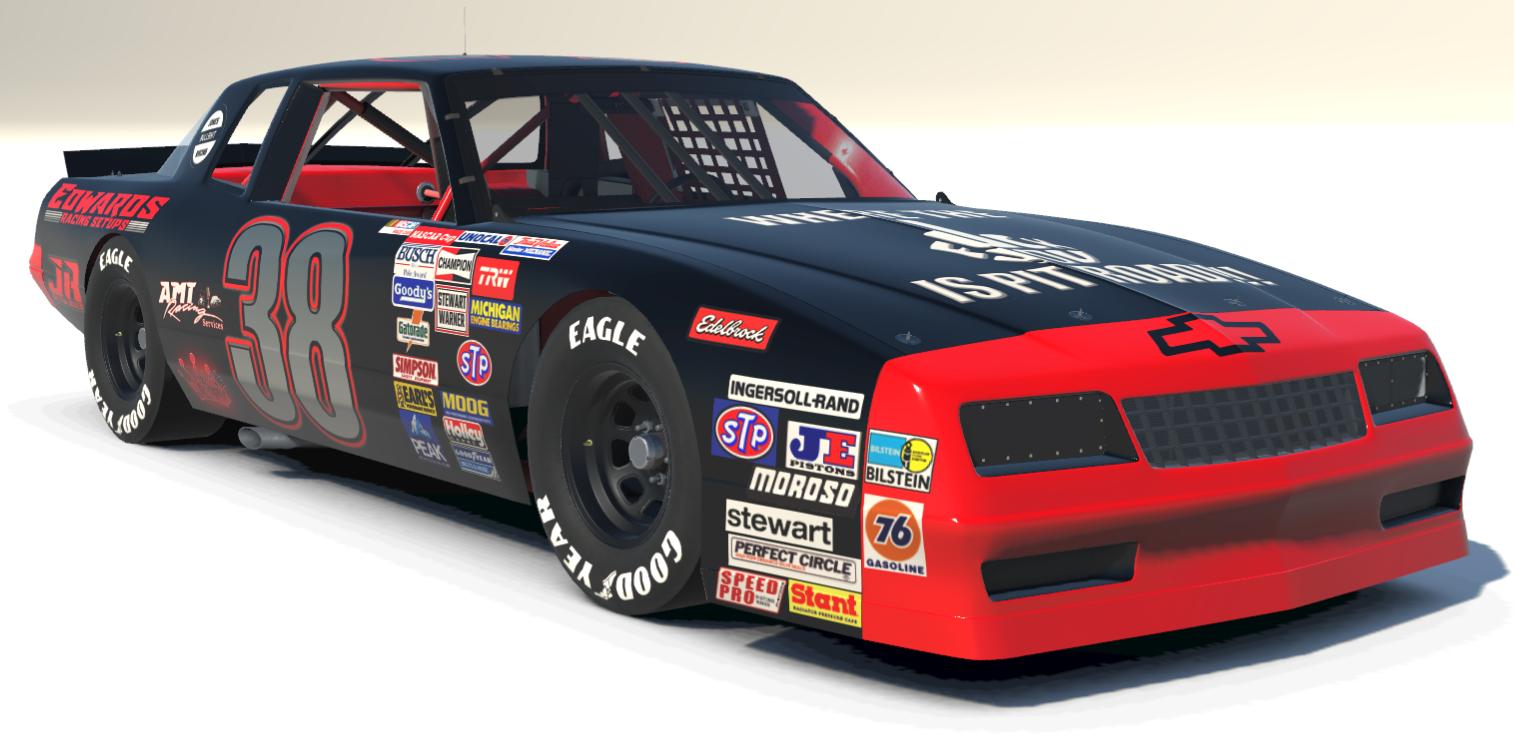 Senior #38 87 Monte Carlo by Eddie Jones Jr - Trading Paints