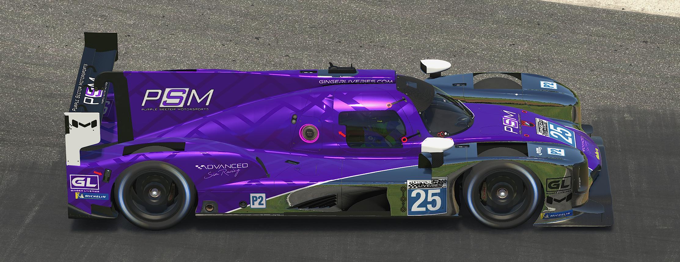 2024 PSM LMP2 Chrome - Non IMSA by John Padgett - Trading Paints