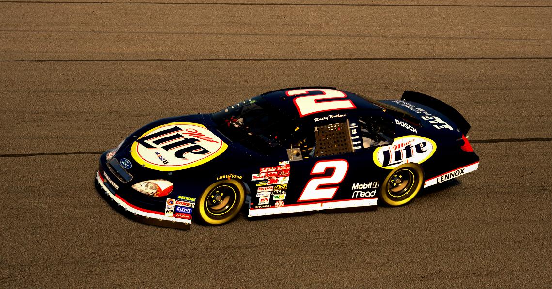 Rusty Wallace # 2 Miller Lite Ford Taurus 2001 by Lane Sanders ...