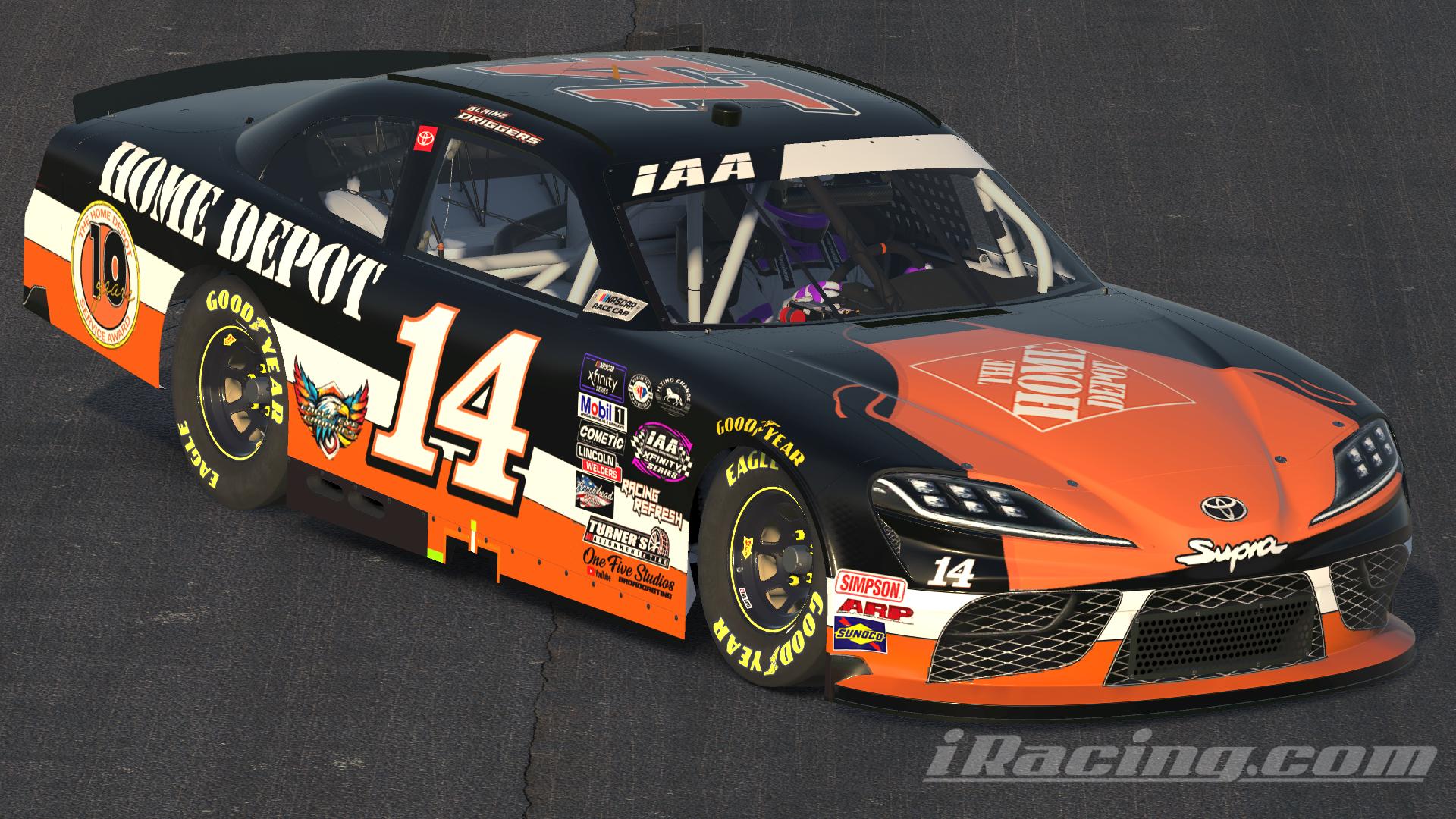 Blaine Driggers Home Depot Black by Randy B. - Trading Paints