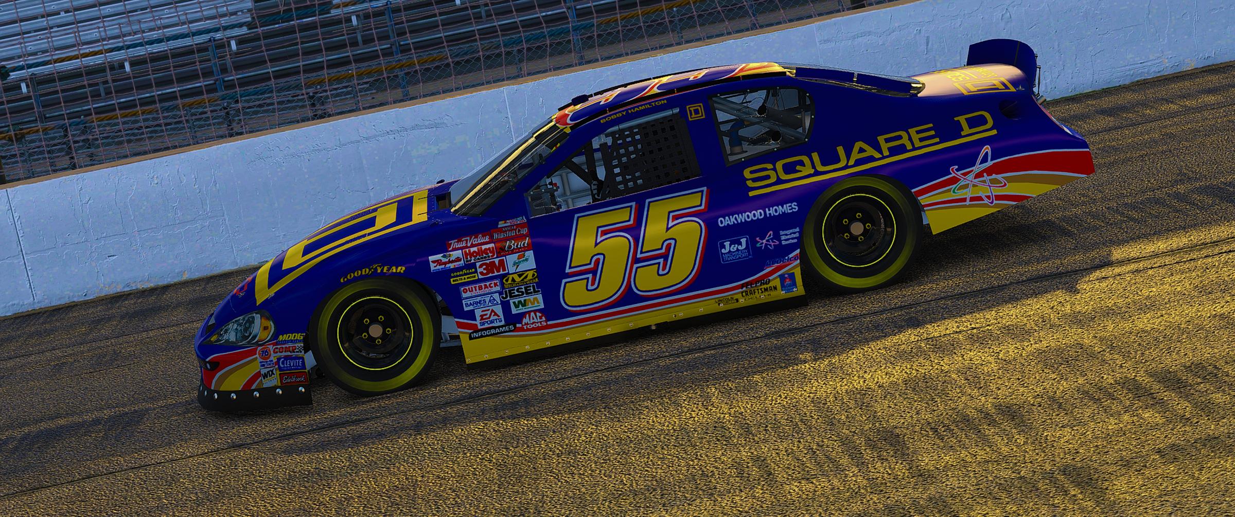 Bobby Hamilton Square D #55 by Aaiden Howard - Trading Paints