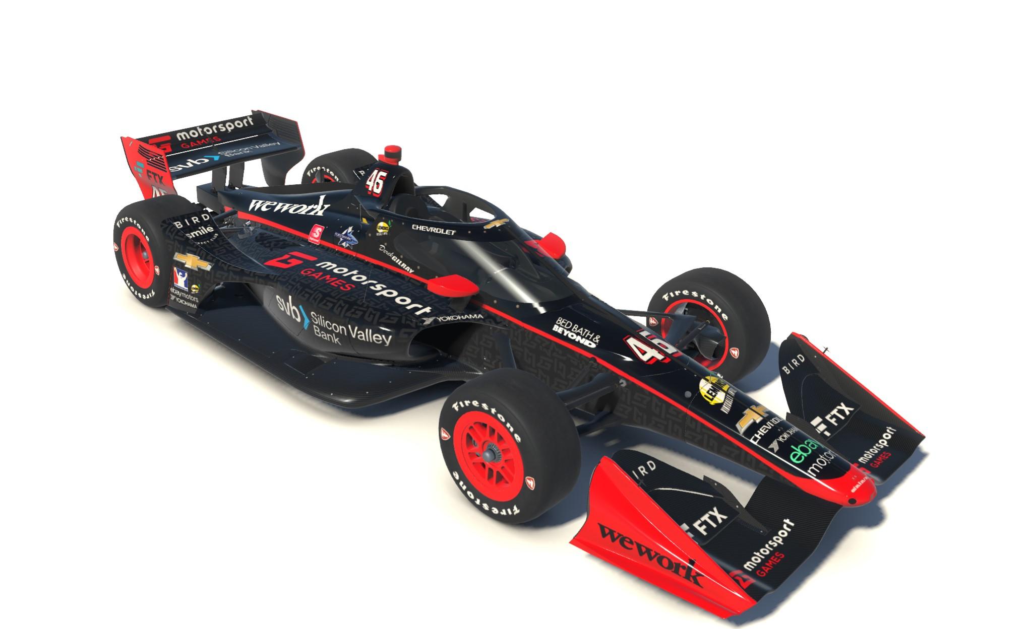 Motorsport Games SVB WeWork IndyCar Lemons Racing League entry by Derek ...