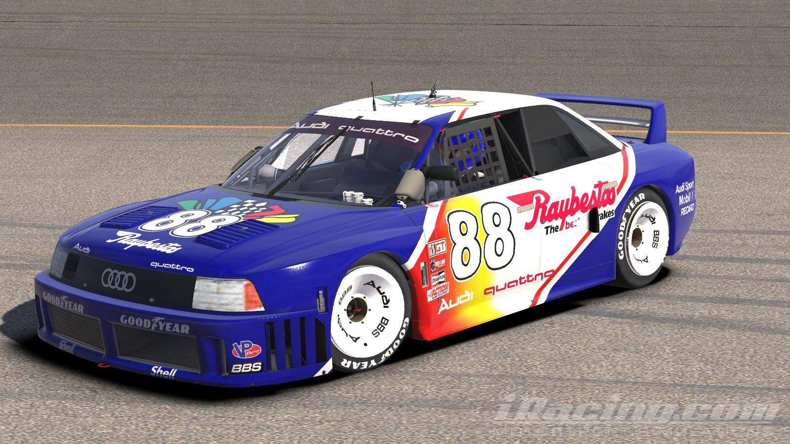 AUDI 90 GTO Raybestos Brakes by Stephane Parent - Trading Paints