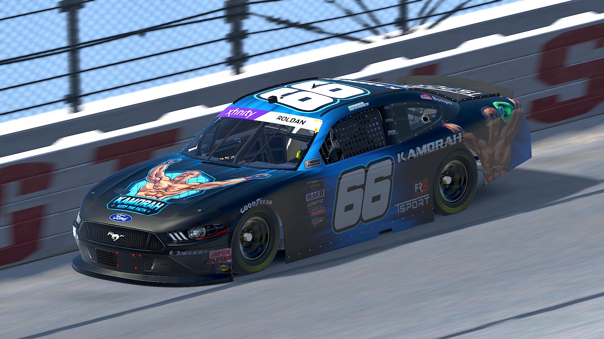 #66 Zander McKinney Kamorah Ford Mustang by Diego Roldan - Trading Paints