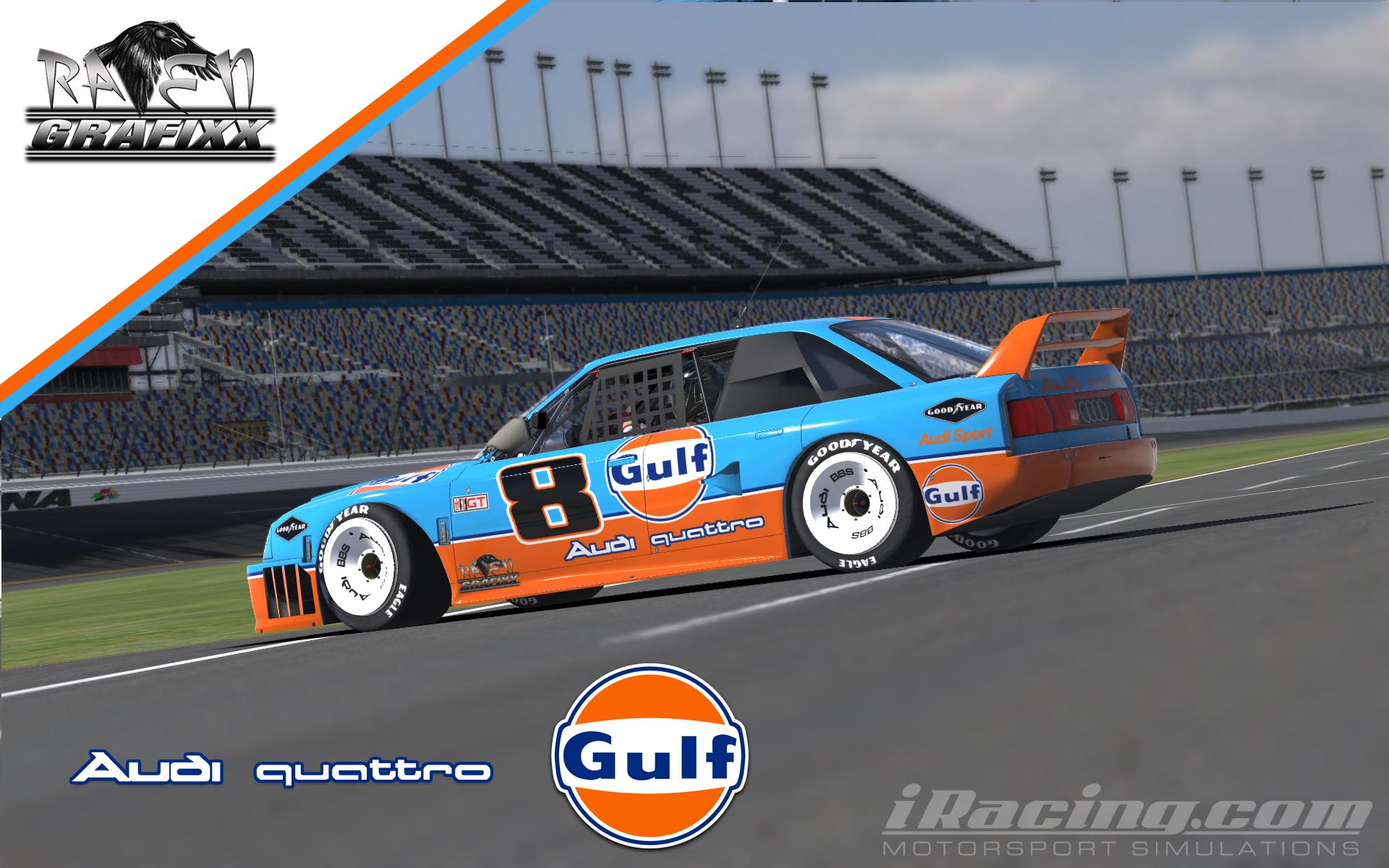 Gulf Audi 90 GTO by Doyle Lowrance - Trading Paints