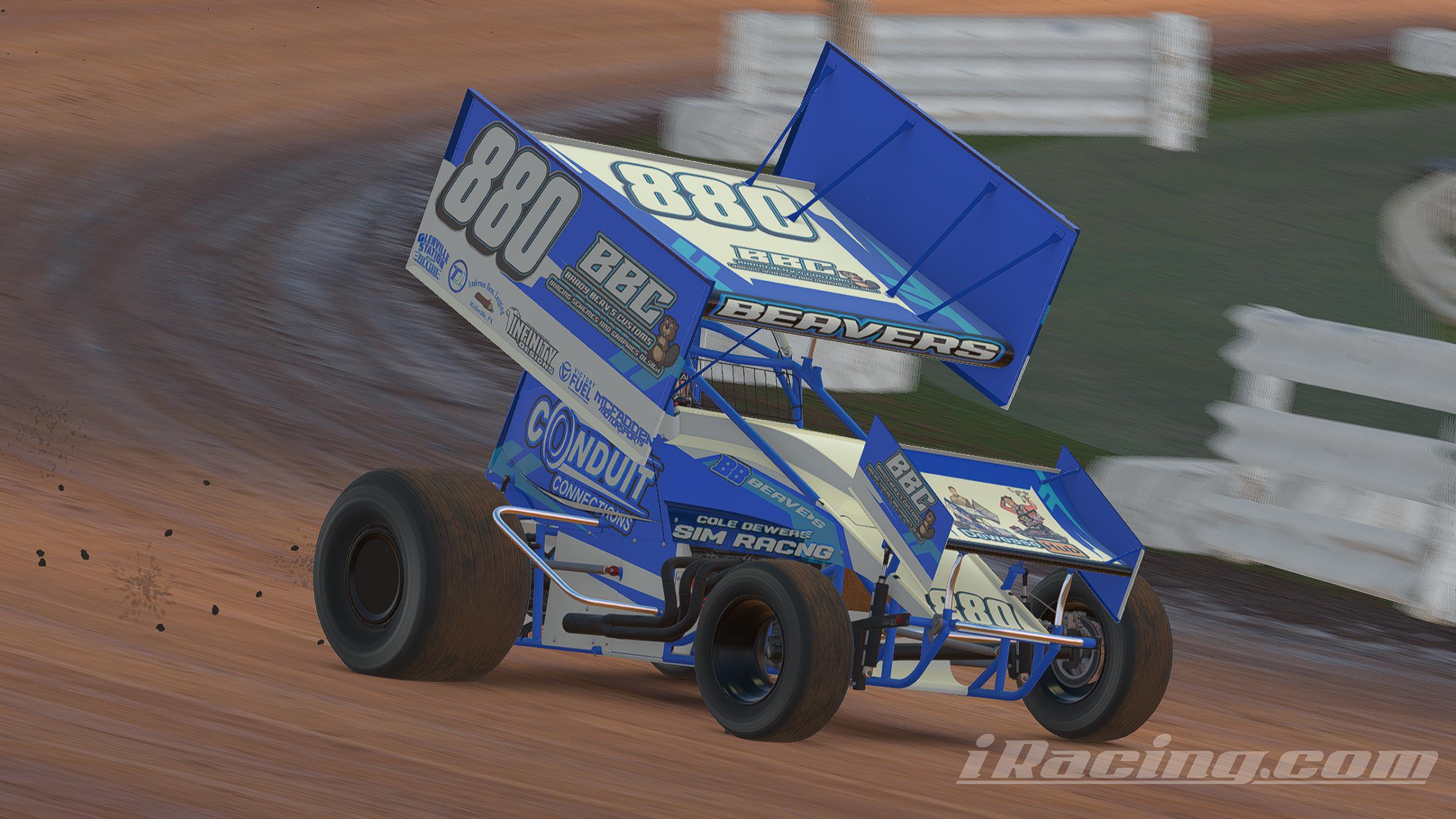 Brady Beavers 2024 Cole Dewease Sim Racing Team Car by Brady Beavers ...