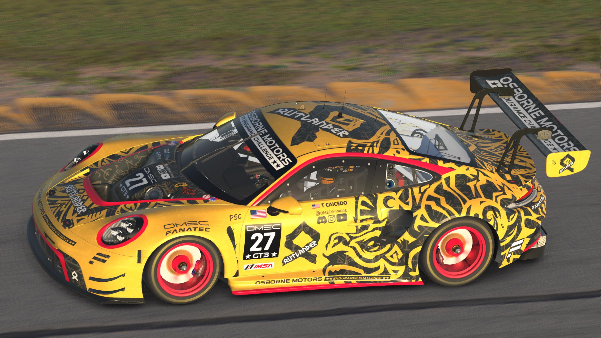 Outlander Racing Porsche 992 GT3 "Udyr" S5 by Patrick Cantrell ...