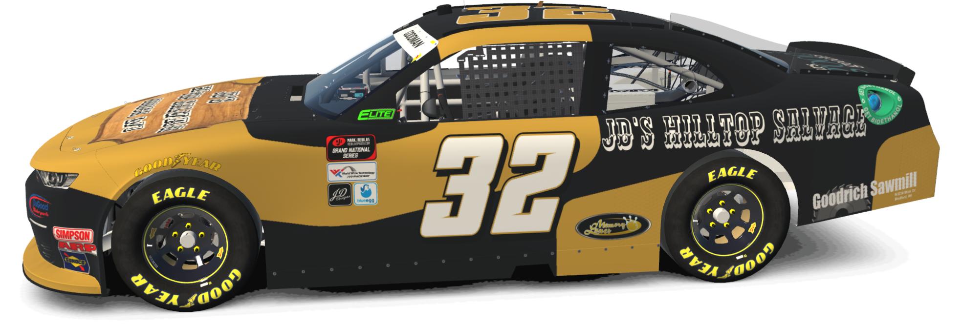 Dusty Duerr 24B B car by Michael Goodman2 - Trading Paints