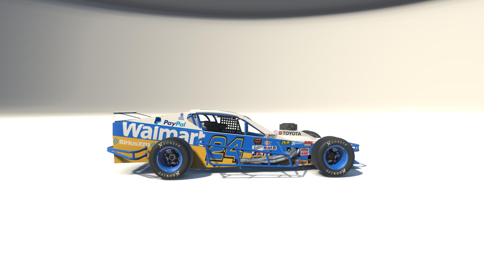 SK Modified Team Walmart 2024 by Johnny McNamara - Trading Paints
