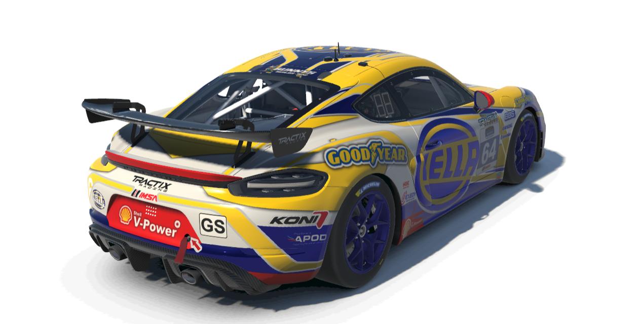Hella Goodyear Tractix Racing Porsche Cayman GT4 by Adam Burhop ...