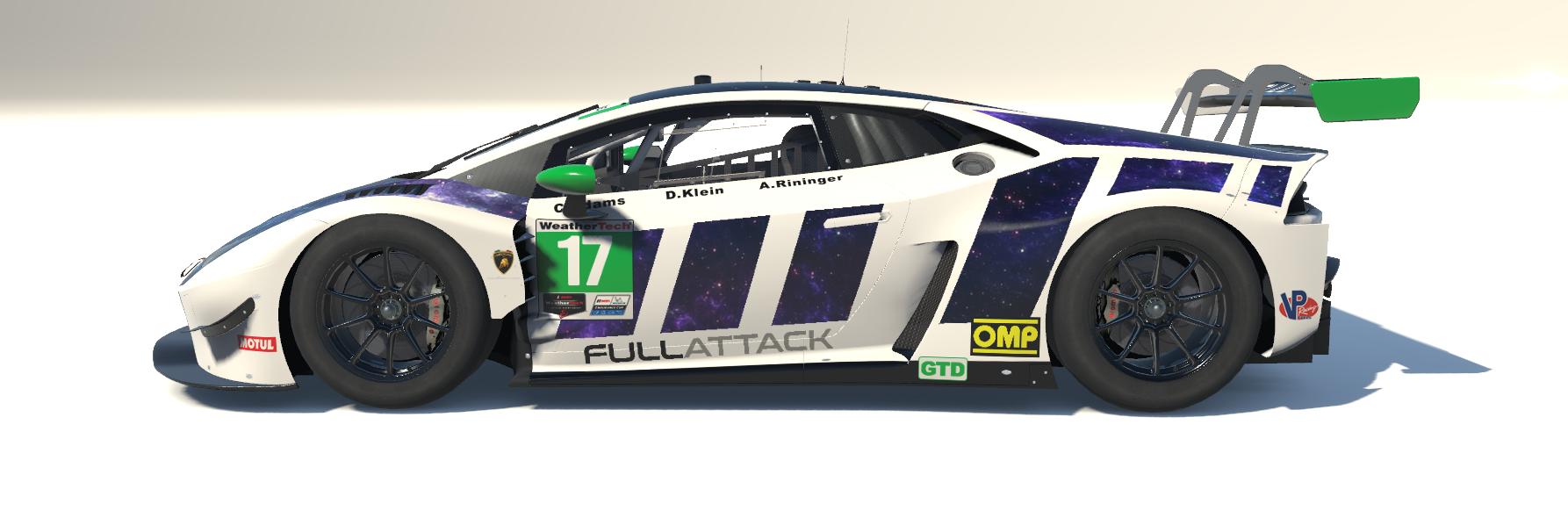 FAMS Daytona 24 2024 iRacing Numbers by Dan Klein - Trading Paints