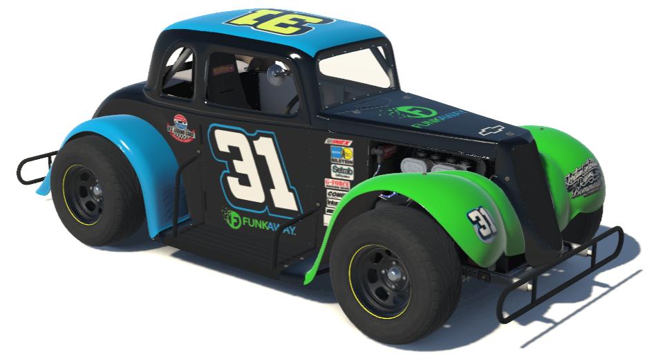 Jordan Anderson Racing Funkaway Chevy by Joseph Segalla - Trading Paints