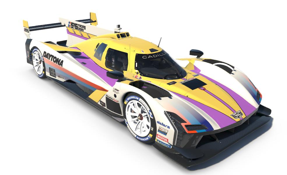 SAS Purple Cadillac Daytona by Piers D'Orgee - Trading Paints