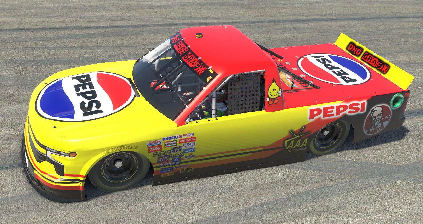 Pepsi Challenger Chevy Truck by Ricky Whittenburg - Trading Paints