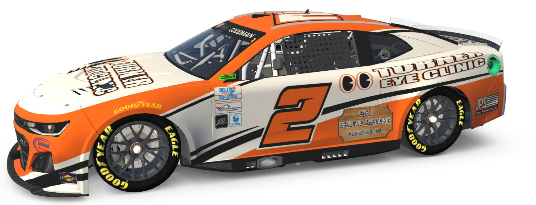 Jeff Green 24B Elite Cup Car by Michael Goodman2 - Trading Paints