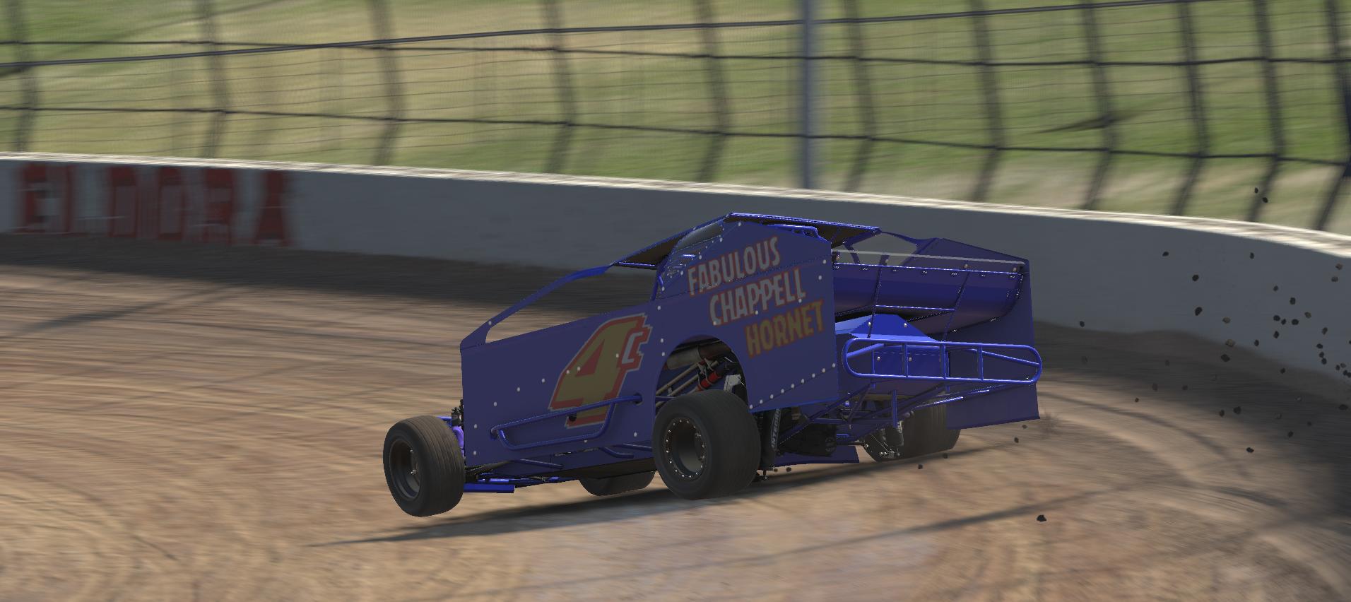 Dirt Big Block Modified - T.Chappell #4C Hudson Hornet Replica by Chase ...