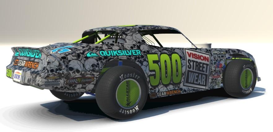 Dirt Street Stock Vision Street Wear Punk Skull Livery by Drew ...