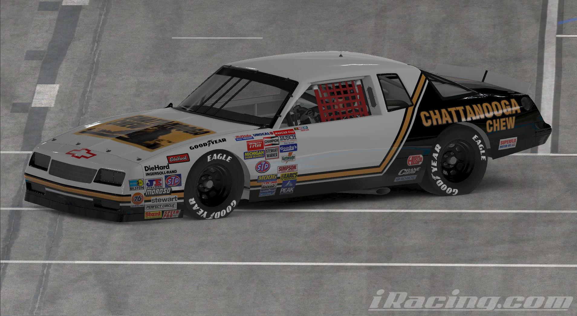 CHATTANOOGA CHEW Chevrolet Monte Carlo 1987 NO NUMBERS by Scott Van ...